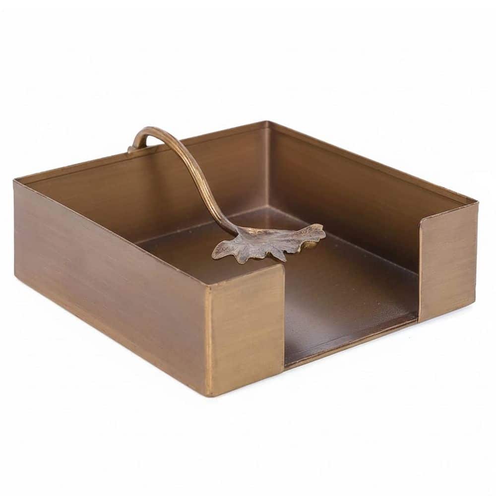 Farmhouse Countertop Bronze Napkin Holder with Swivel Arm, Metal Flat ...