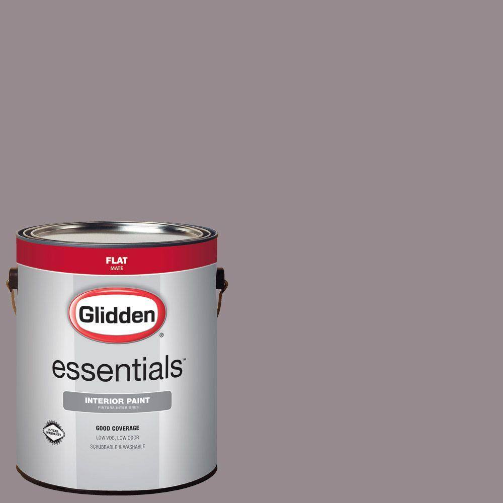 Glidden Essentials 1 gal. #HDGCN58D Greyed Rose Quartz Flat Interior ...