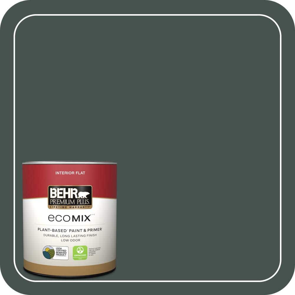 BEHR PREMIUM PLUS 1 qt. Home Decorators #HDC-WR16-05 Evergreen Field ...