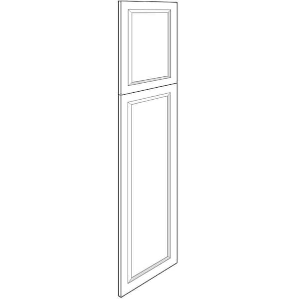 Hampton Bay Denver Light Gray Paint 23.75x96x0.75 in. Wall Pantry ...