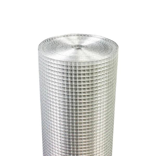 Chicken Wire Fence, 1/4 in. x 48 in. x 100 ft. 23-Gauge Galvanized ...