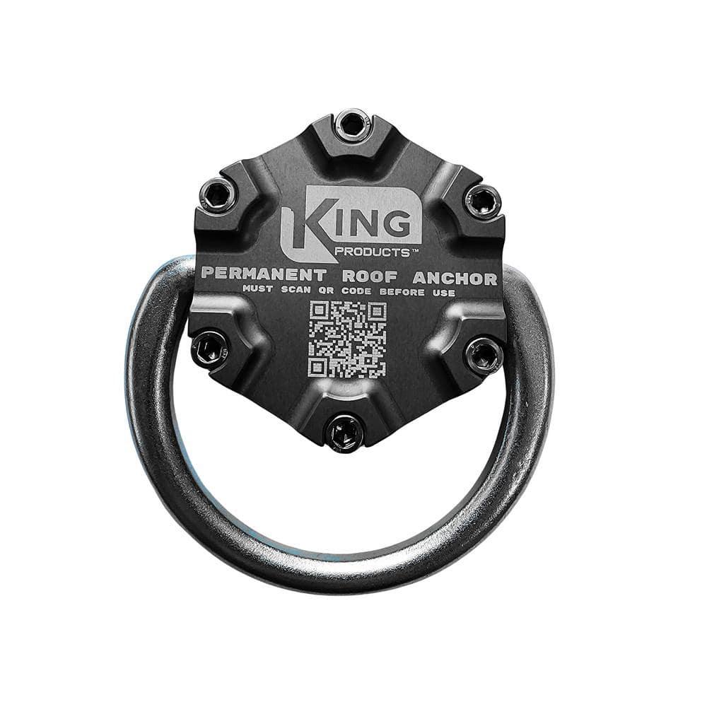 KING PRODUCTS Weatherproof Permanent Roof Anchor for Fall Protection ...