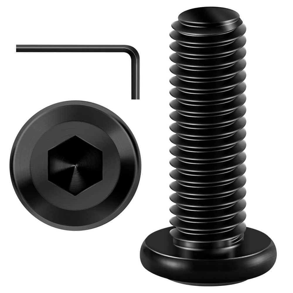 MYWISH M8 x 25 mm Black Oxide Stainless Steel Hex Socket Cap Head ...