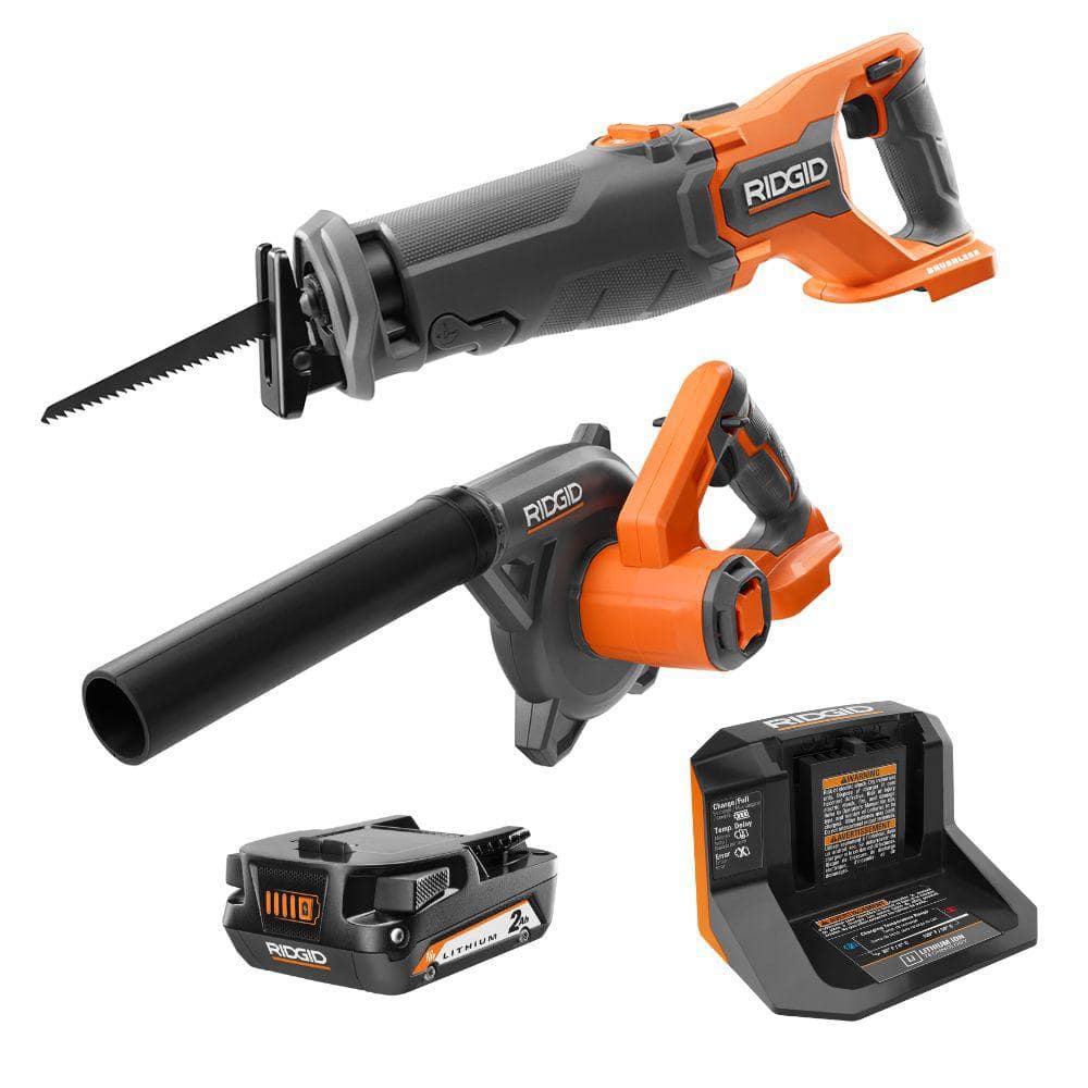 Have a question about RIDGID 18V Compact Blower Kit with 2.0 Ah Battery ...