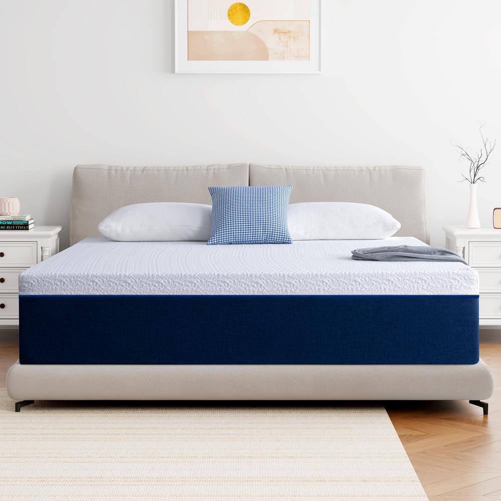 Ofanext 10 in. Medium Memory Tight Top Mattress, Mattress in a box ...