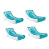 Intex Inflatable Rocking' Lounge Swimming Pool Floating Raft Chair (4 ...