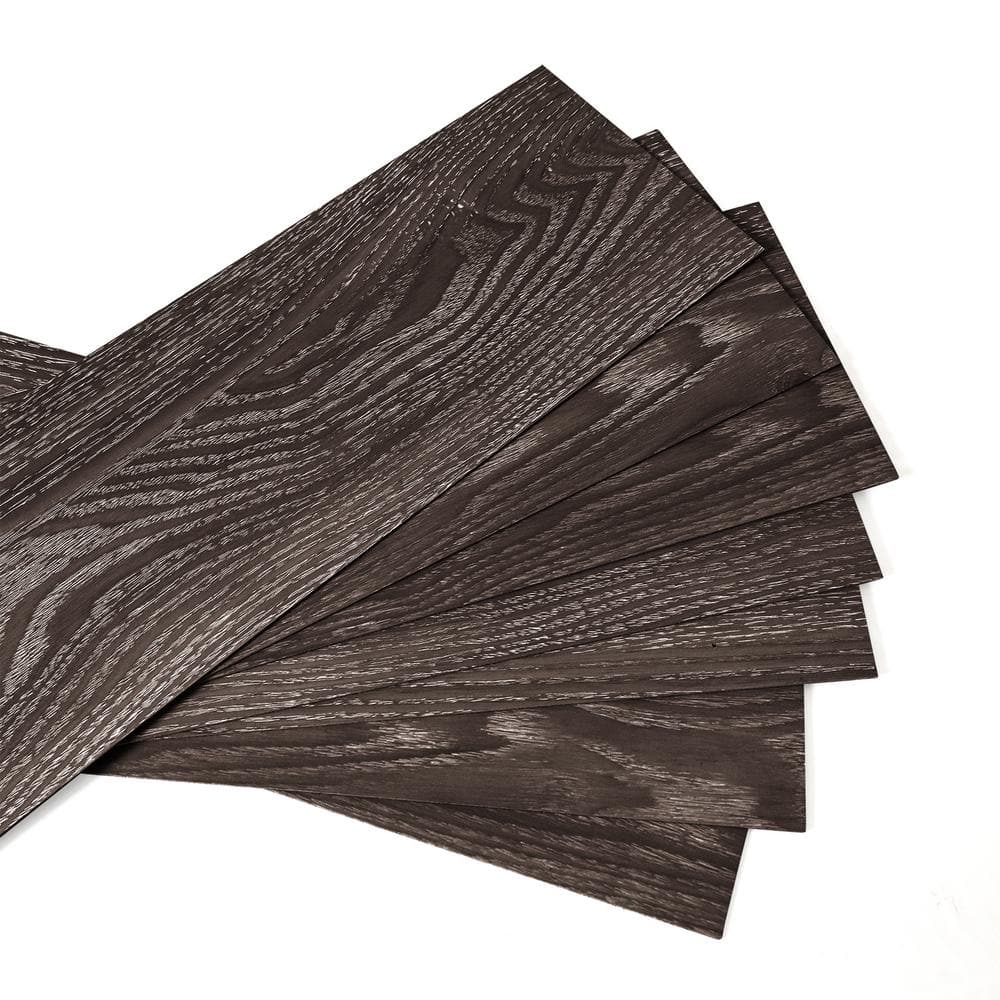 Wellco Dark Gray 12 MIL 5.9 in. W x 35.9 in. L Water Protection Peel ...