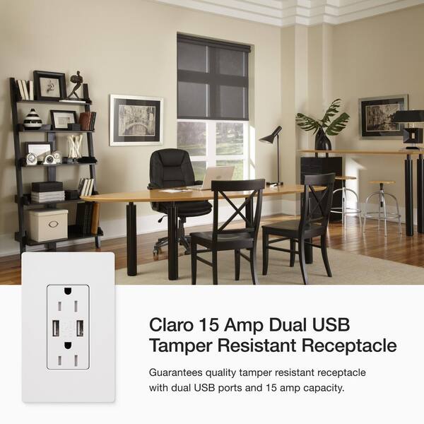 Black - Lutron - Electrical Outlets & Receptacles - The Home Depot