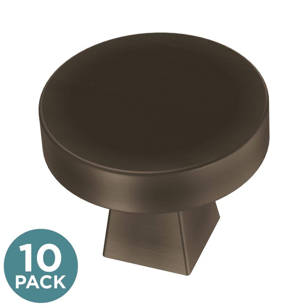 Reviews for Liberty (10-Pack) Flat Round 1-1/8 in. (28 mm) Modern Matte ...