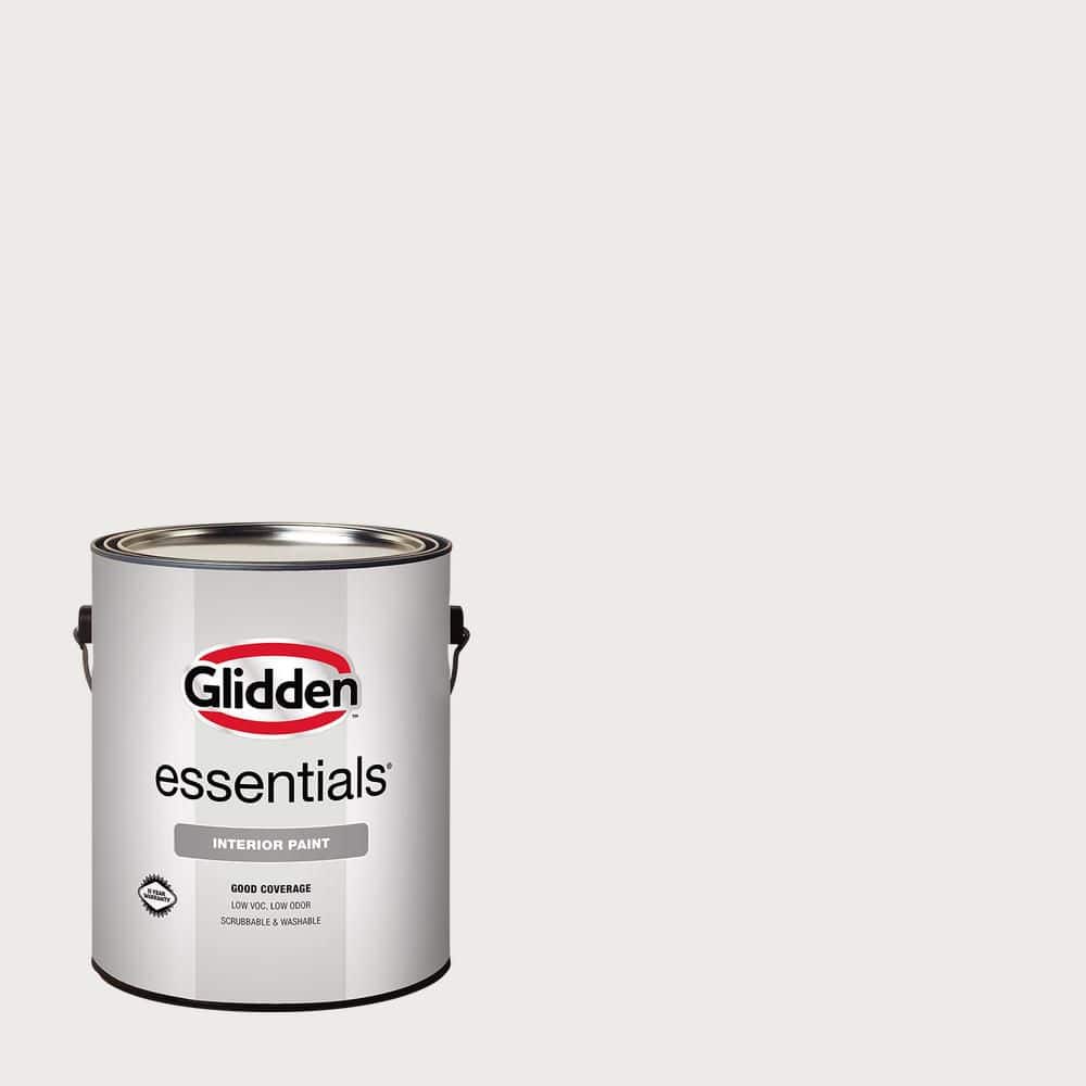 Glidden Essentials 1 gal. PPG1002-1 Silver Feather Eggshell Interior ...