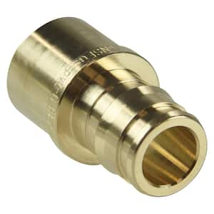 Uponor ProPEX 3/4 in. PEX-A Expansion Barb x 3/4 in. Copper Lead-Free Brass Female Sweat Adapter ...