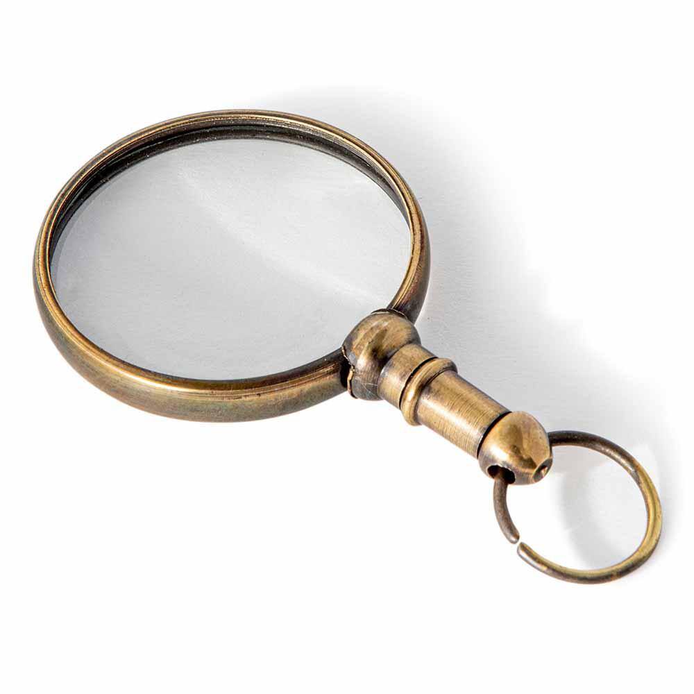 AUTHENTIC MODELS Remus Mini Magnifier in Brass AC092 - The Home Depot