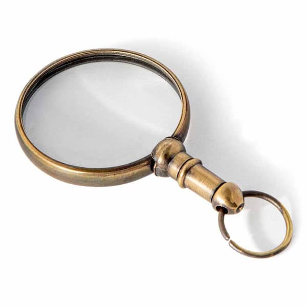 AUTHENTIC MODELS Remus Mini Magnifier in Brass AC092 - The Home Depot