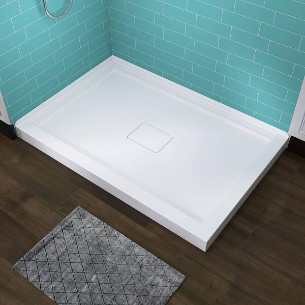 Have a question about NTQ 48 in. x 32 in. Double Threshold Shower Pan ...