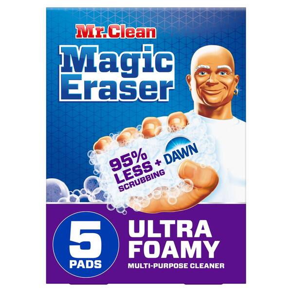 Mr. Clean Ultra Foamy Plus Dawn Magic Eraser Sponge (5-CNT ...