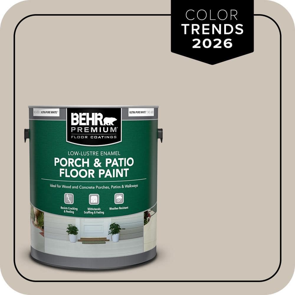BEHR PREMIUM 1 gal. #720C-3 Wheat Bread Low-Lustre Enamel Interior ...