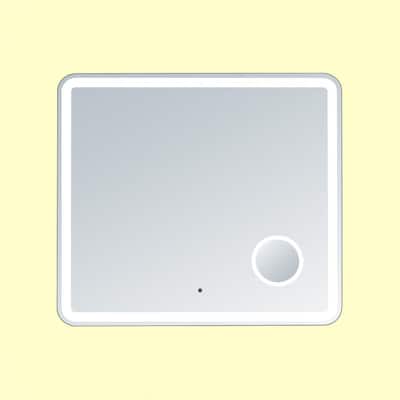 innoci-usa Hera 46 in. W x 35 in. H Frameless Rectangular LED Light ...