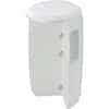 Attwood 7 in. x 15 in. Softside Corner Dock Rounded Fender in White ...