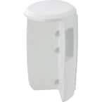Attwood 7 in. x 15 in. Softside Corner Dock Rounded Fender in White ...