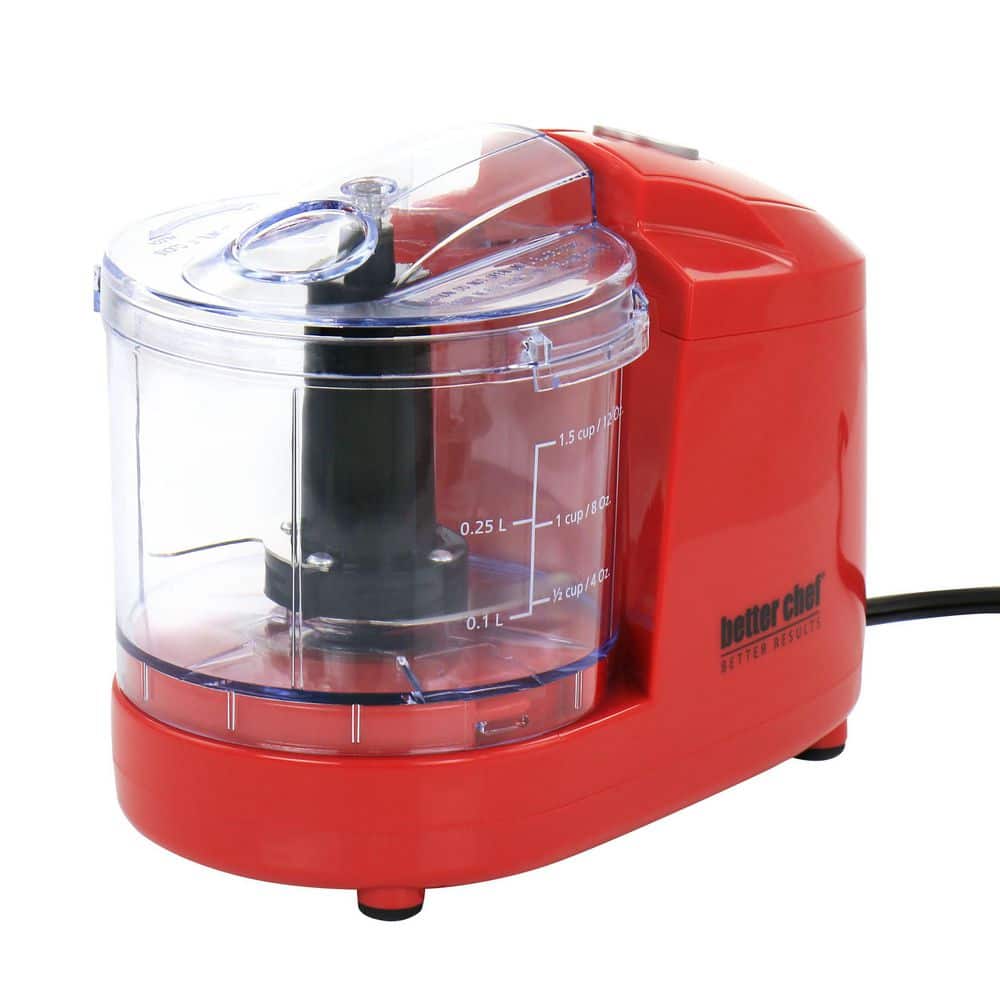 Better Chef Compact 12 Ounce Mini Chopper in Red 986115818M - The Home ...