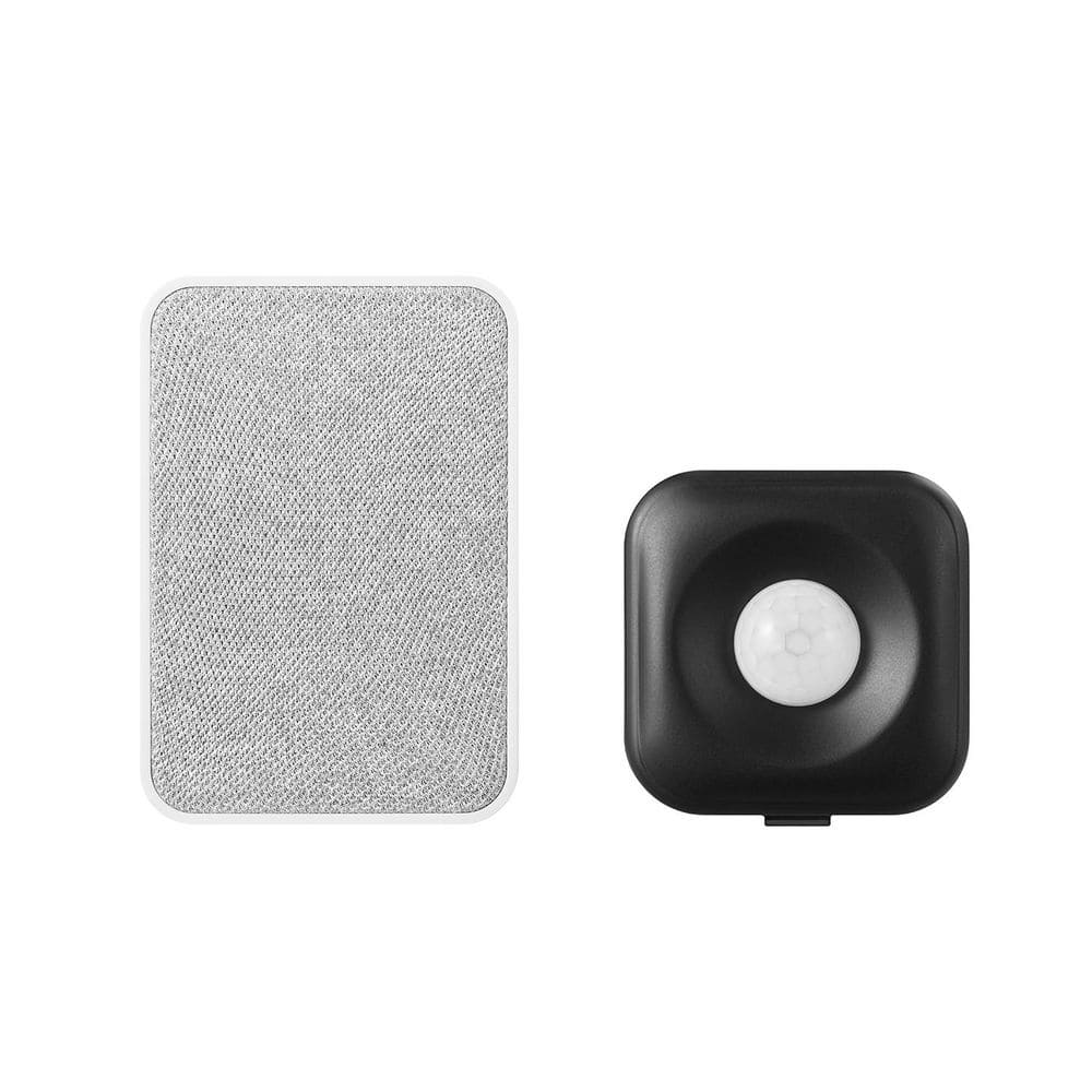 Heath Zenith Wireless Motion Sensor and Battery-Operated Chime Kit ...