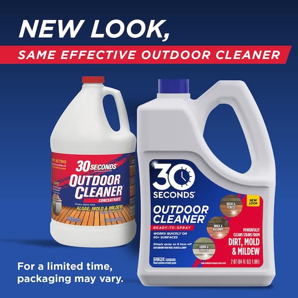 30 Seconds 1 Gal. Outdoor Cleaner Concentrate 1G30SJ - The Home Depot