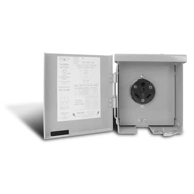 Connecticut Electric 60 Amp RV Panel Outlet with 50 Amp Receptacle ...