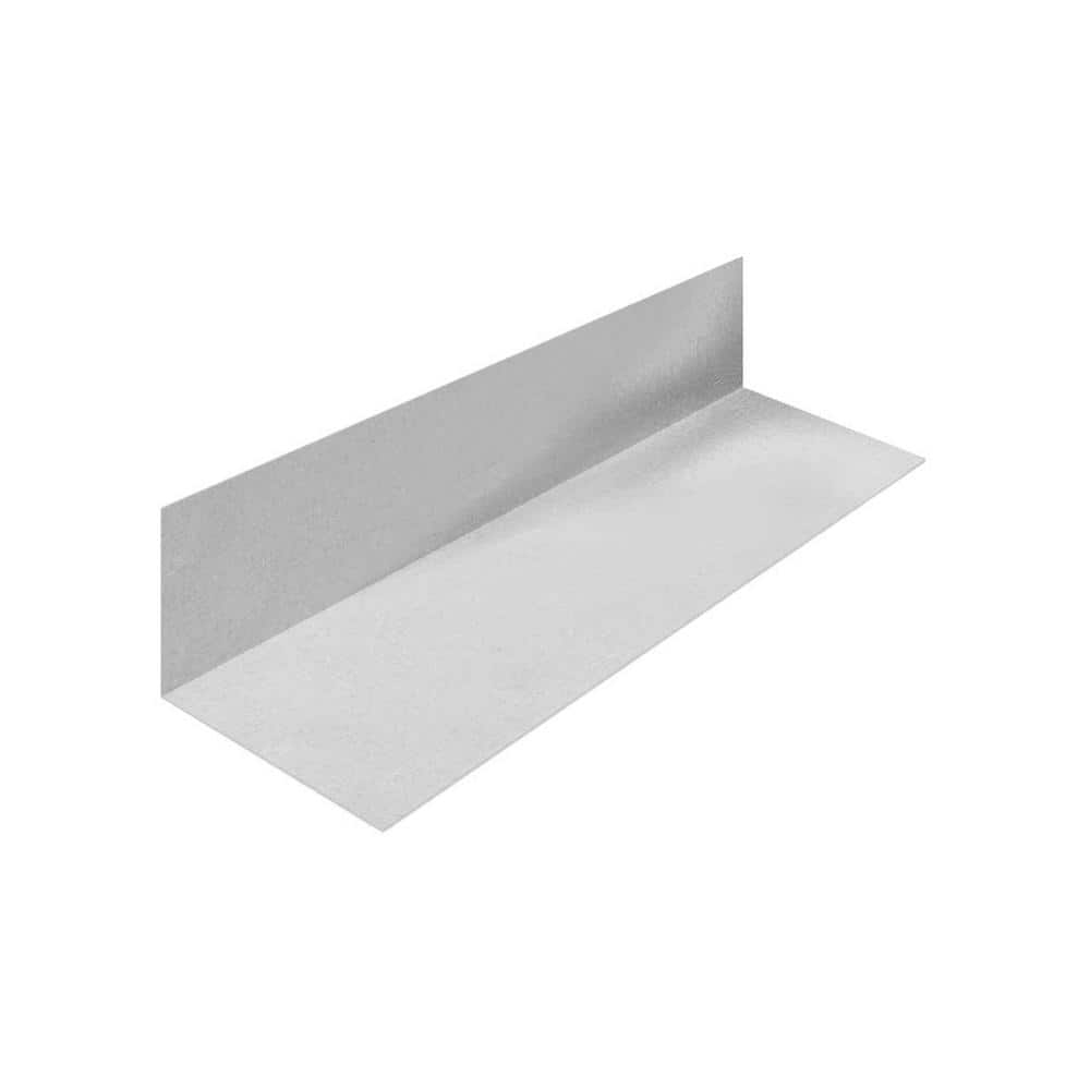 Gibraltar Building Products 1 in. x 1-1/2 in. x 10 ft. Galvanized Steel ...