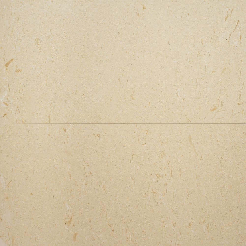 Bedrosians Corinthian White 12 in. x 24 in. Corinthian White Limestone ...