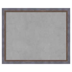 Amanti Art Sky Blue Rustic 22 in. x 18 in. Framed Magnetic Board ...