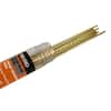 RIDGID 1/8 in. x 18 in. 10 Rods Low Fume Brass Brazing Rod, (Welding ...