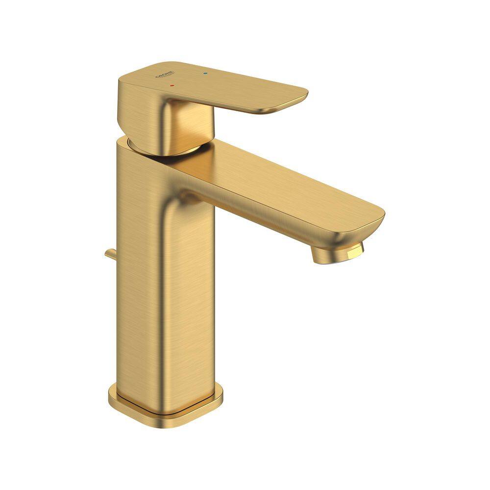 GROHE Cubeo Single Handle Single Hole Bathroom Sink Faucet with Drain ...