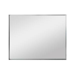 ExBrite 24 in. W x 32 in. H Oval Frameless Anti-Fog Wall Mount Bathroom ...