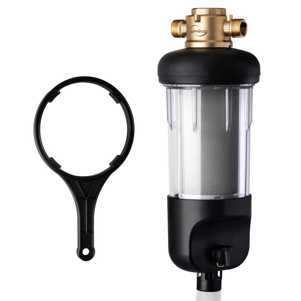 ISPRING WSP50J Reusable Whole House Spin-Down Sediment Water Filter ...