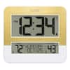 La Crosse Technology 2-Tone Atomic Digital Clock with Temperature ...