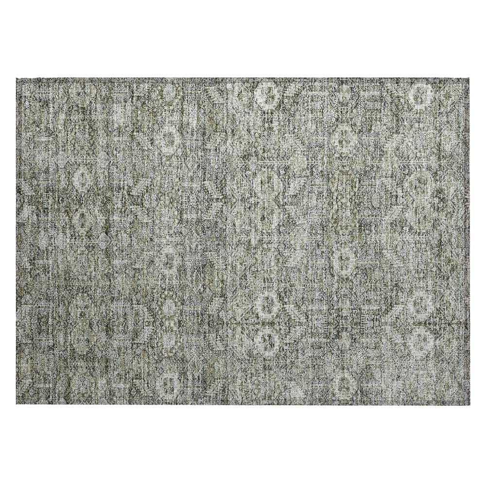 Addison Rugs Chantille ACN574 Gray 1 ft. 8 in. x 2 ft. 6 in. Machine ...