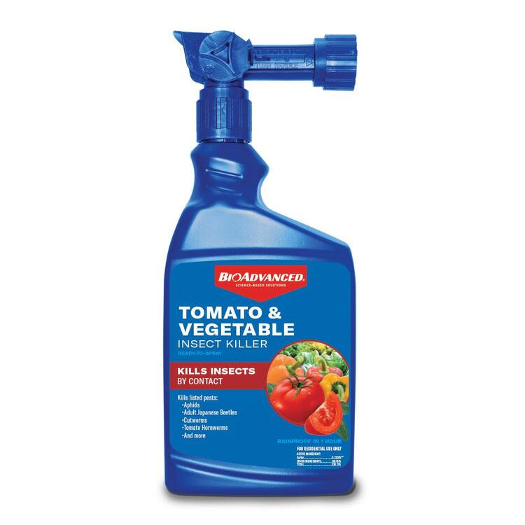 BIOADVANCED 32 oz. Ready to Spray Tomato and Vegetable Insect Killer ...