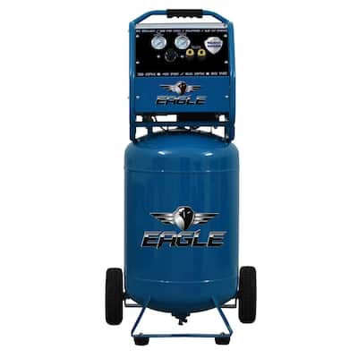 Eagle Silent Series, 2.0 HP Electric 115-Volt, Oil Free Air Compressor ...