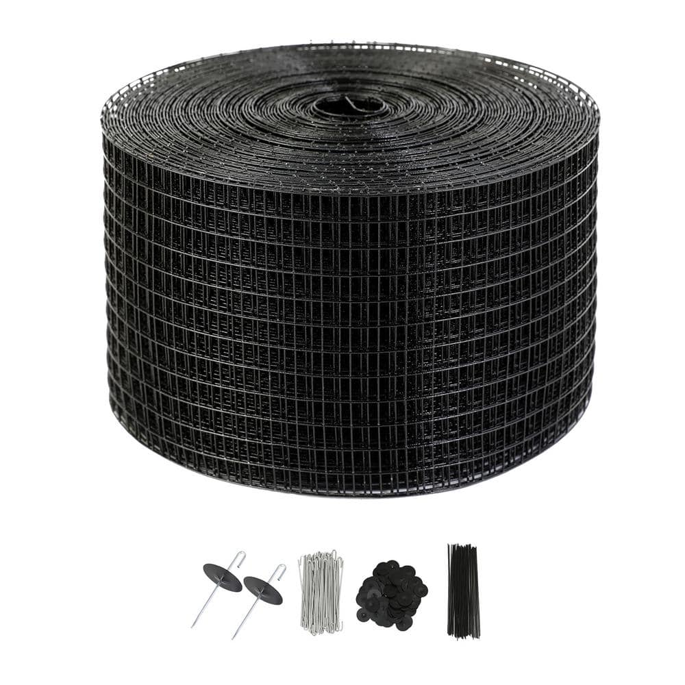 SVOPES 8 in. x 100 ft. Solar Panel Bird Guard Critter Roll Kit with 70 ...