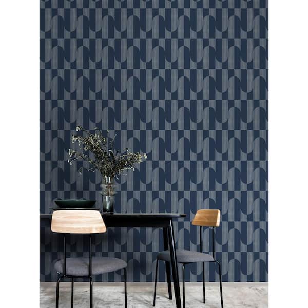 Funky Blue Wallpaper