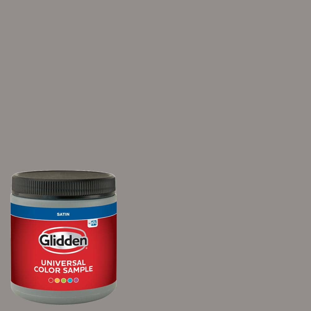 Glidden 8 oz. PPG1002-5 Antique Silver Satin Interior Paint Sample ...
