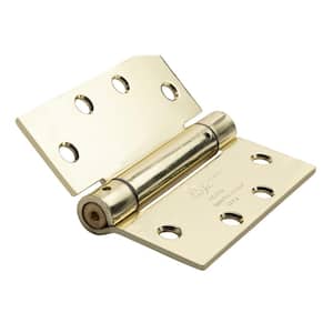 Dynasty Hardware 4 in. x 4 in. Satin Nickel 5/8 in. Radius Adjustable ...