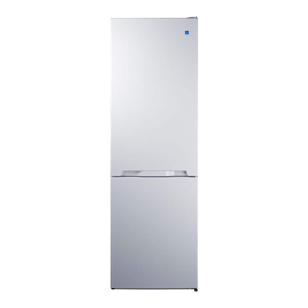 Summit Appliance 24 in. 11.7 cu. ft. Bottom Freezer Refrigerator in ...