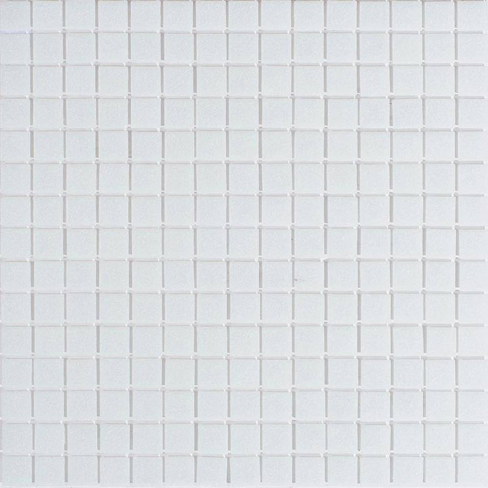 Apollo Tile Dune 4 in. x 6 in. Glossy Pearl White Glass Mosaic Uniform ...