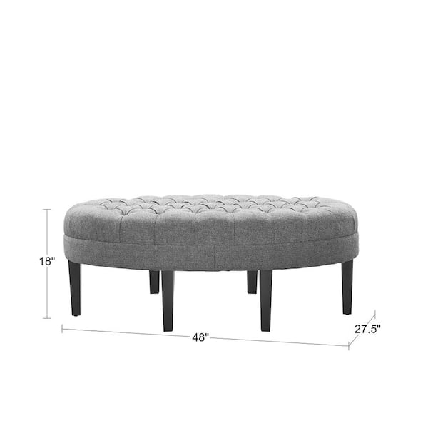 Madison park tufted ottoman store