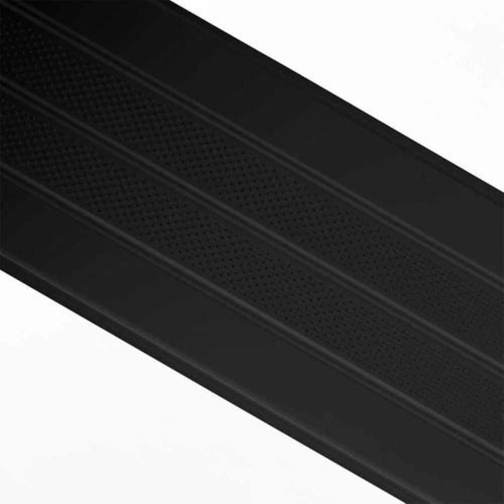 Gibraltar Building Products 16 in. x 12 ft. Rectangular Black Aluminum ...