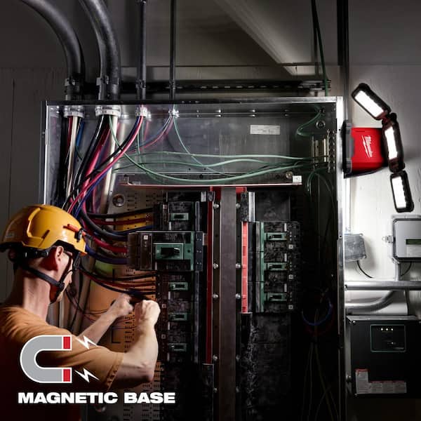 Milwaukee M18 18-Volt Lithium-Ion Cordless 4500 Lumens ROVER Dual Power ...