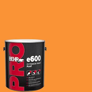 BEHR PRO 1 gal. #P240-7 Joyful Orange Low Luster Exterior Paint PR62301 ...