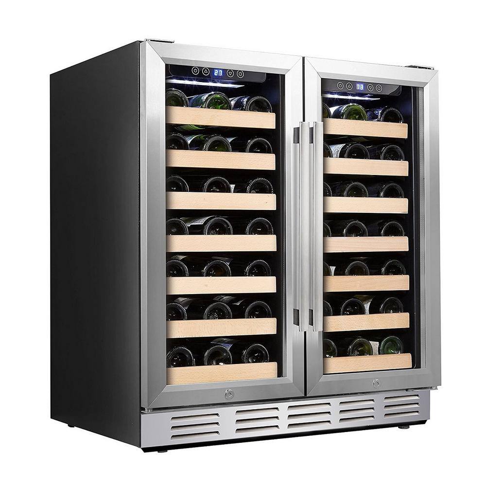 Kalamera 30 In Wine Cooler 66 Bottle Dual Zone Built in And Kalamera 30 In Wine Cooler 66 Bottle Dual Zone Built in And