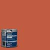 BEHR PREMIUM 1 qt. #M180-7 Deep Fire Semi-Gloss Enamel Urethane Alkyd ...